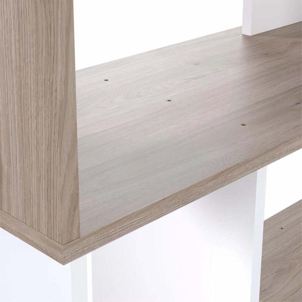 FALCO Regál Penta 735 jackson hickory/bílá
