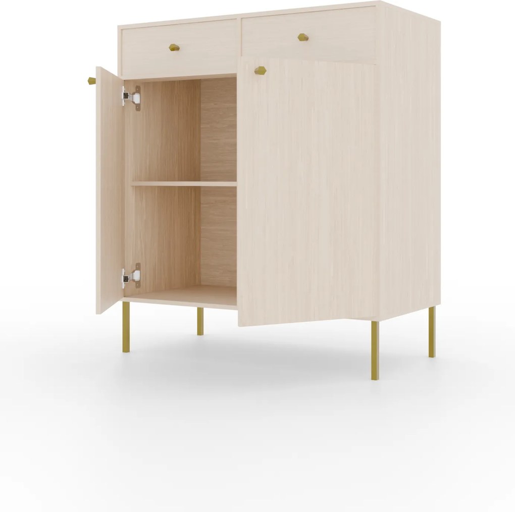 ADRK Furniture Komoda 2D 2S Tili ADRK-CHES-TIL-2D-2S-BS