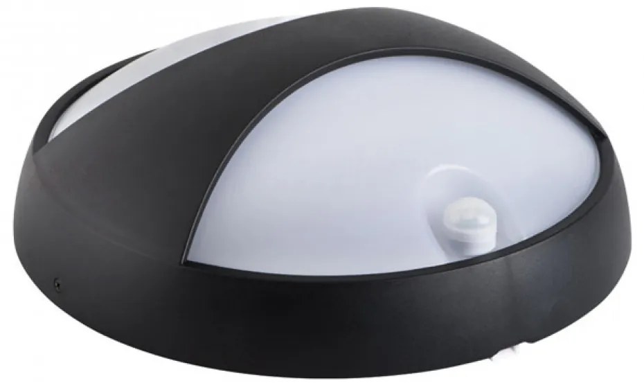 Kanlux Elner LED 27563 Venkovní Nástěnné Svítidla s Čidlem pohybu černá plast LED SMD 660lm IP44