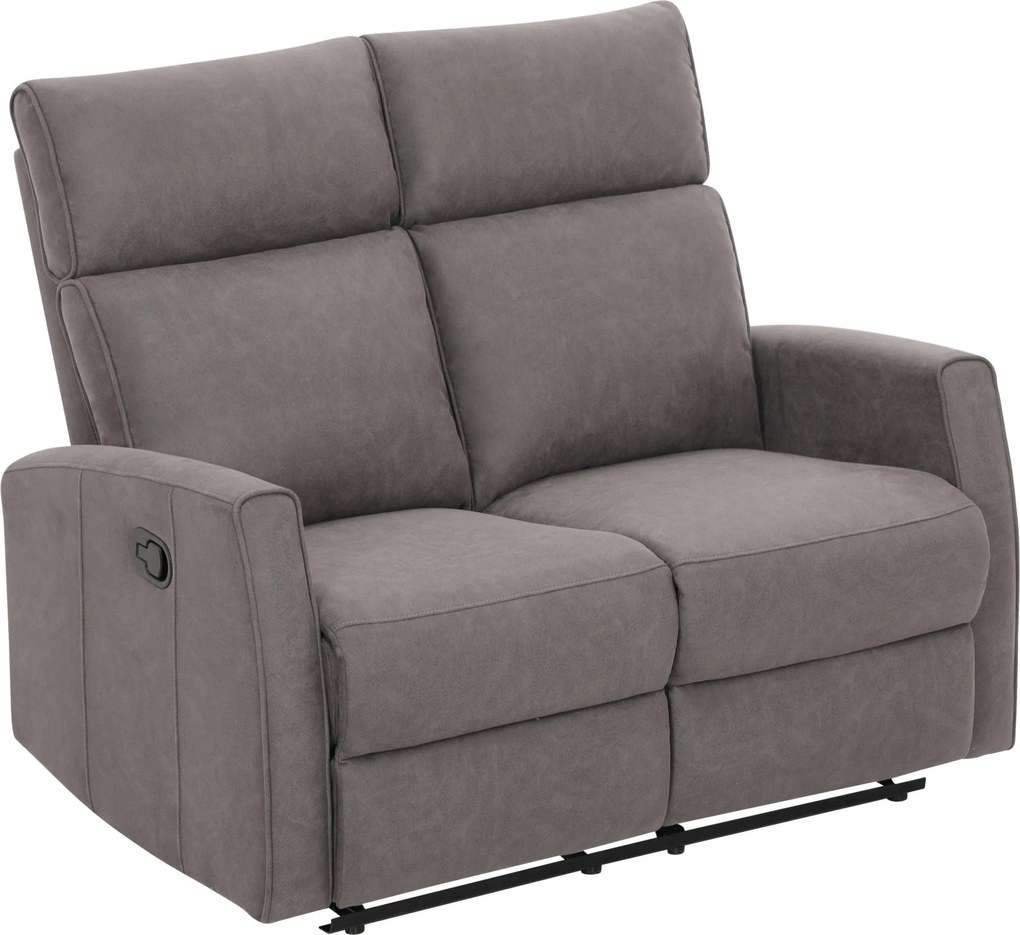 XXXLutz DVOUMÍSTNÁ POHOVKA, textil, šedá Xora - Pohovky - 000454003902