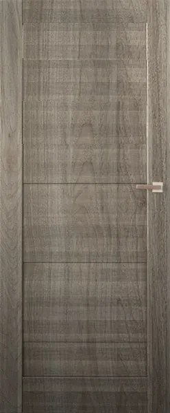 Interiérové dveře vasco doors SANTIAGO plné, model 1 Průchozí rozměr: 60 x 197 cm, Orientace dveří: Levé dveře, Dekor: Dub Viking