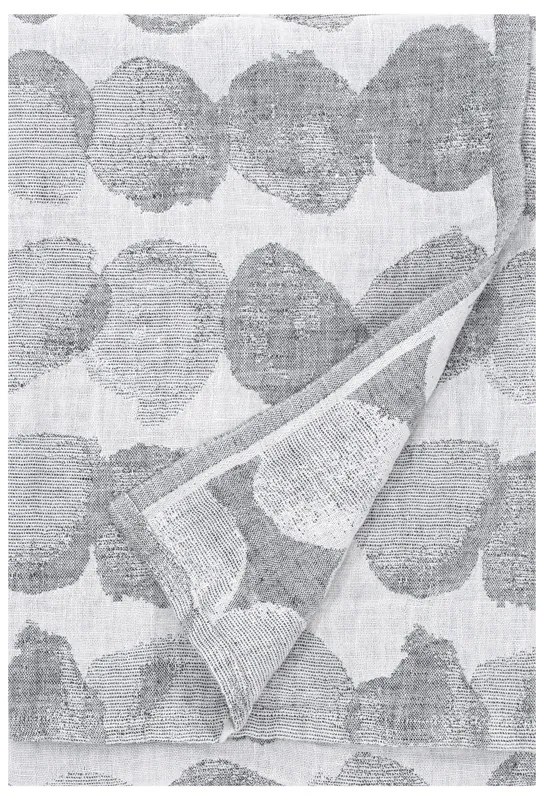 Lněný ručník Sade, šedý, Rozměry  95x180 cm