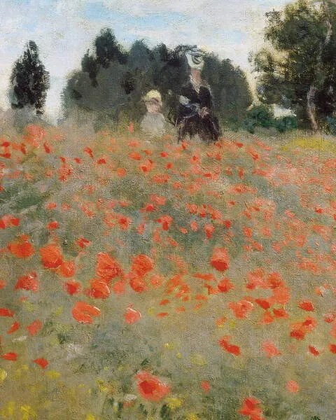 Monet, Claude - Obrazová reprodukce Poppies, (30 x 40 cm)