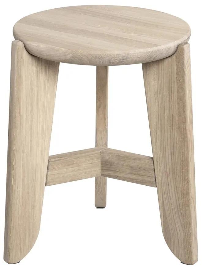 Stolička z dubového dřeva v přírodní barvě Eli – Blomus