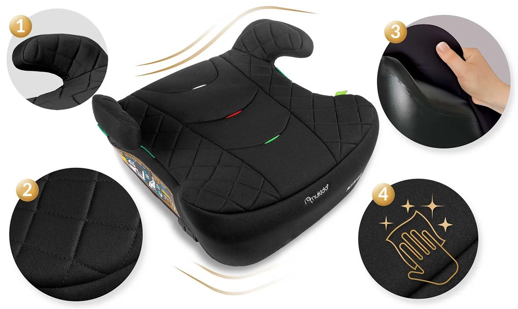 Autosedačka Isofix pro děti 22-36 kg Louis Nukido 710200