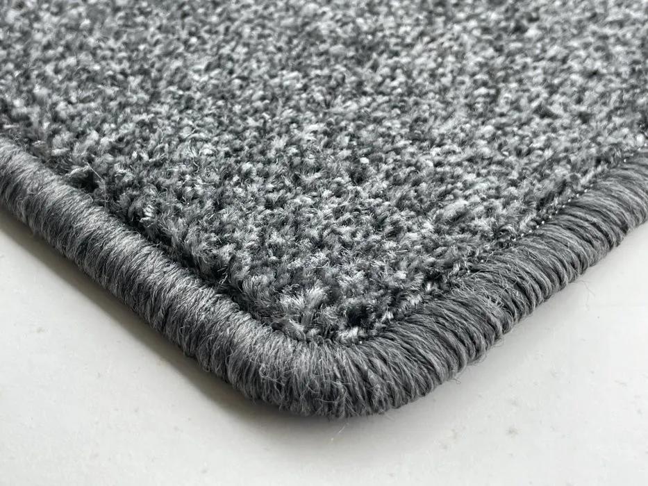 Vopi | Kusový koberec Matera antraciet - 80 x 400 cm