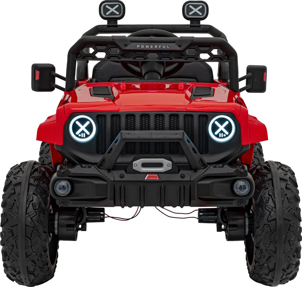Ramiz Dětské elektrické auto OFF ROAD Speed Červené