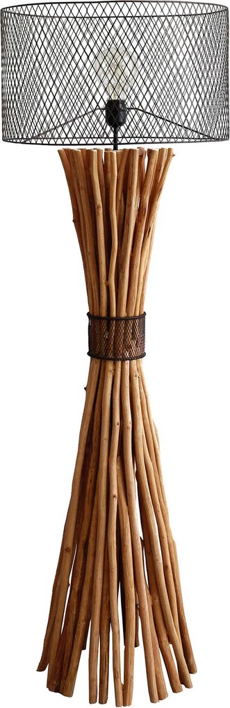 XXXLutz STOJACÍ LAMPA, 35/149/35 cm P & B - Online Only svítidla - 001769025016