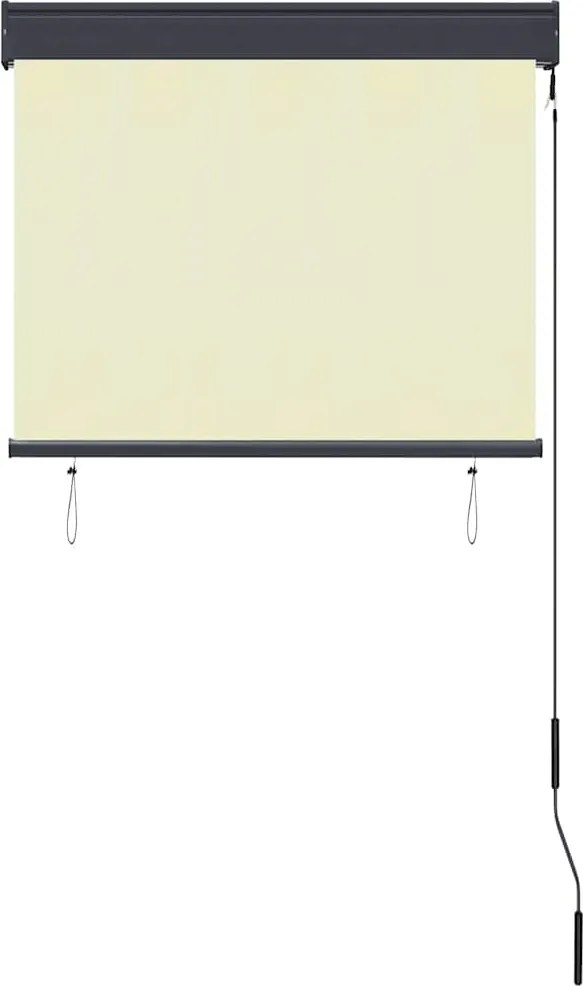Venkovní roleta 80 x 250 cm krémová 145953