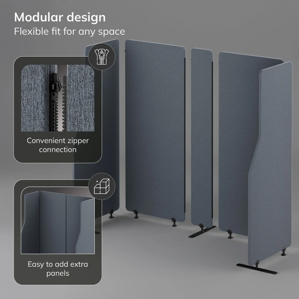 Akustická stěna SADIE Carbon Fog 260/145 cm