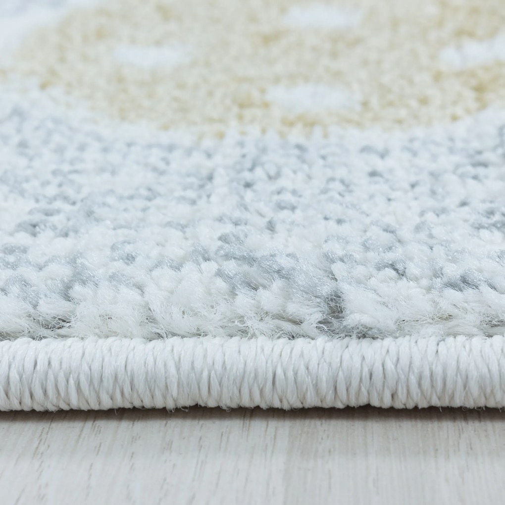 Ayyildiz Dětský kusový koberec LUCKY 3611, Bílá Rozměr koberce: 160 x 230 cm