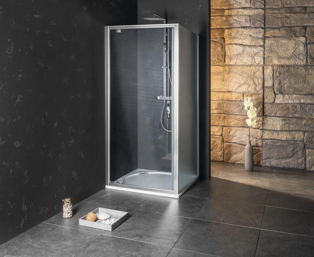 Gelco SIGMA SIMPLY sprchové dveře otočné, 900 mm, sklo Brick GS3899 GS3899