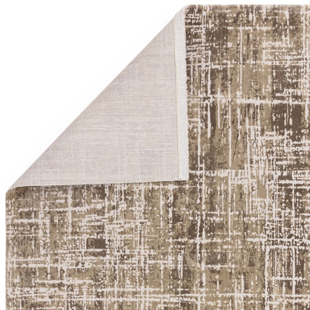 Tribeca Design Kusový koberec Zoom Abstract Beige Rozměry: 160x230 cm