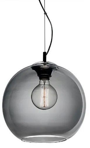 Ideal Lux Závěsné svítidlo NEMO SP1 ø 40 cm Barva: Transparentní