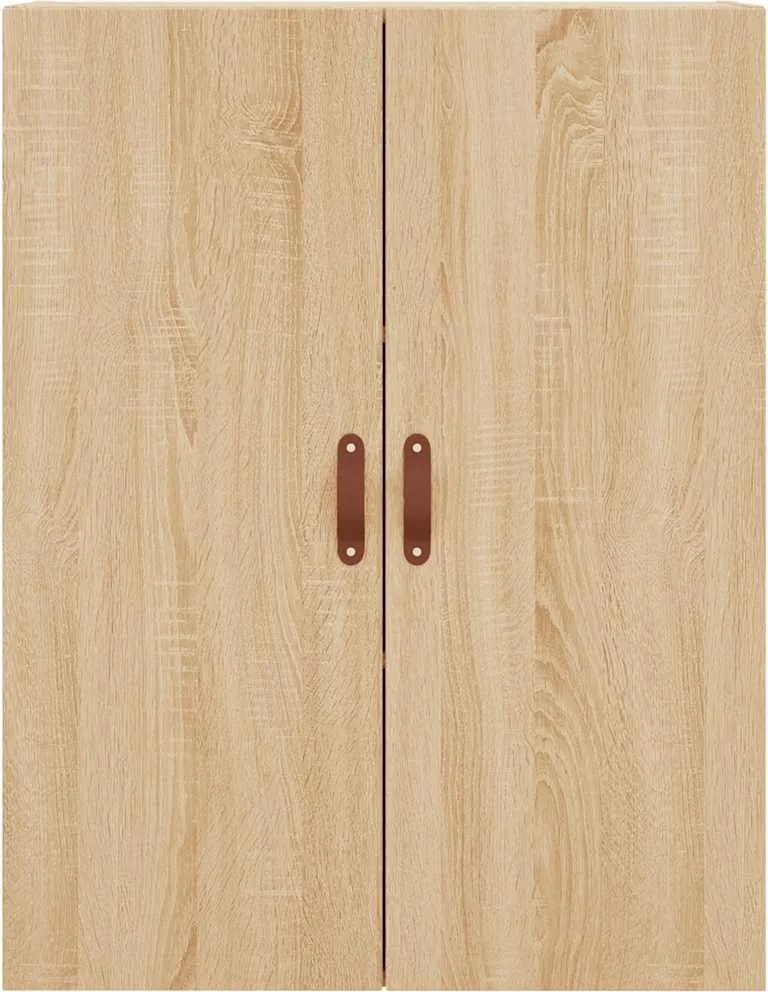 Skříň highboard dub sonoma 69,5 x 34 x 180 cm kompozitní dřevo 3195822