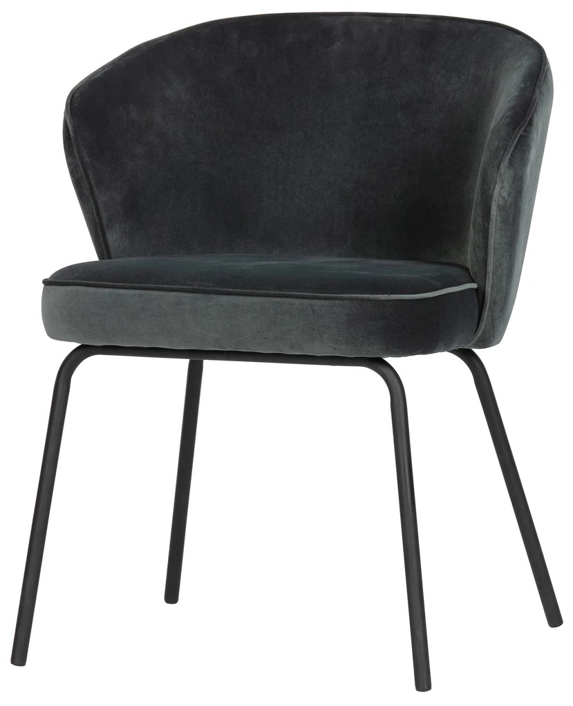 BePureHome Jídelní židle ADMIT temně modrá 800172-SA