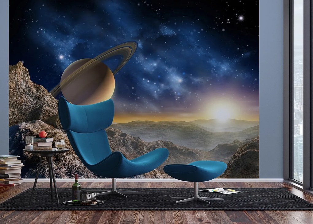 Fototapeta na míru Velkolepý Saturn | Vliesová fototapeta na zed' | DFTNXXL1126
