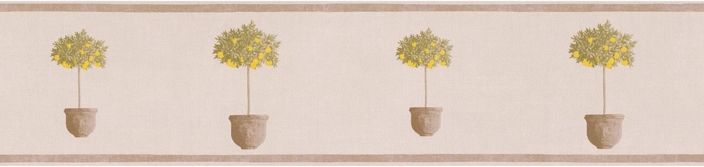 Vliesová bordura Caselio 68447084, kolekce BON APPETIT, materiál vlies, styl moderní, romantický 12,25 x 500 cm