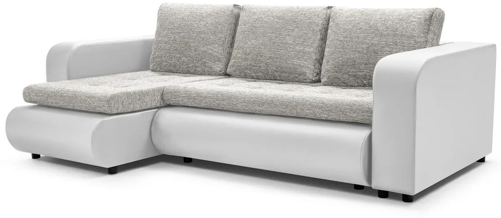 Casarredo - Komfort nábytek Rohová sedací souprava PETRONELI rozkládací s úložným prostorem, Soft 17/Lawa 9