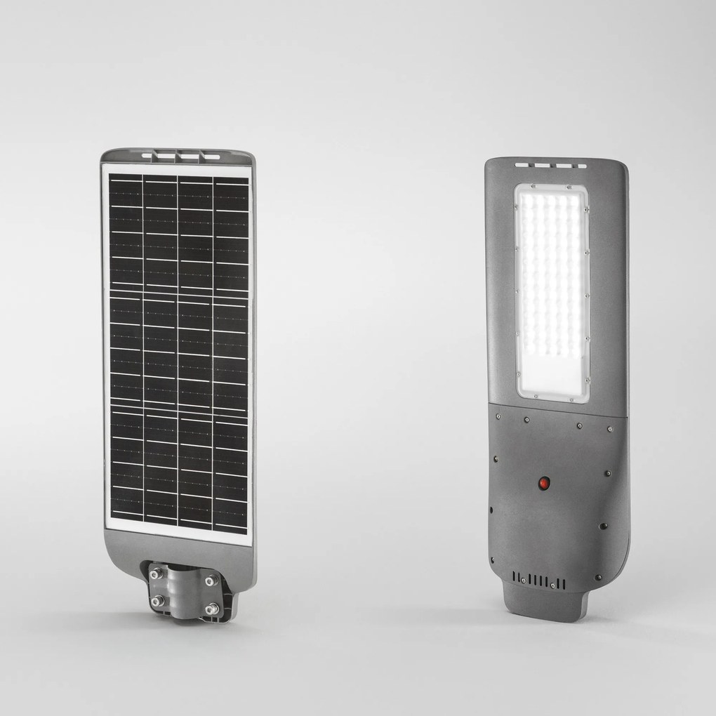 FAN LED-AUREUS-20C-SOLAR Veřejné solární osvětlení AUREUS, 20 W, vestavěný solární panel, pohybové čidlo, dálkové ovládání, 1600 lm, 3000 K, IP65 - FANEUROPE