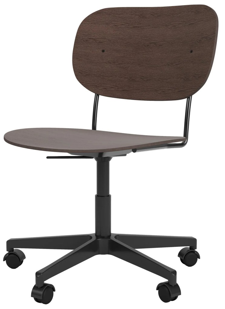 AUDO (MENU) Kancelářská židle Co Task Chair, Black / Dark Oak