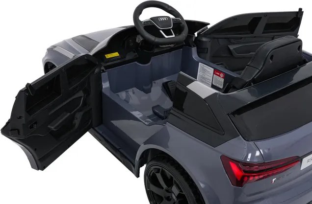 Elektrické autíčko Audi RS6 Avant GT šedé