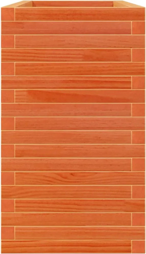 Zahradní truhlík voskově hnědý 110x40x68,5 cm masivní borovice 3282496