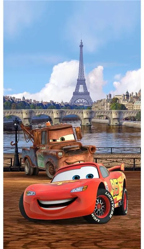 Závěs Disney Cars 140x245cm střední zastínění