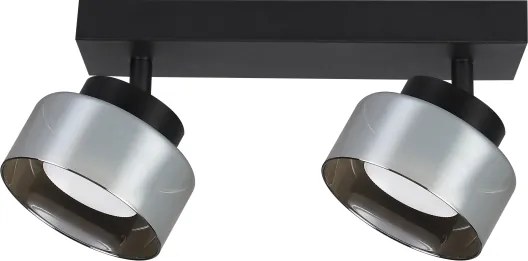 Brilagi - LED Bodové svítidlo AURA LUX 2xGX53/30W/230V černá/kouřová