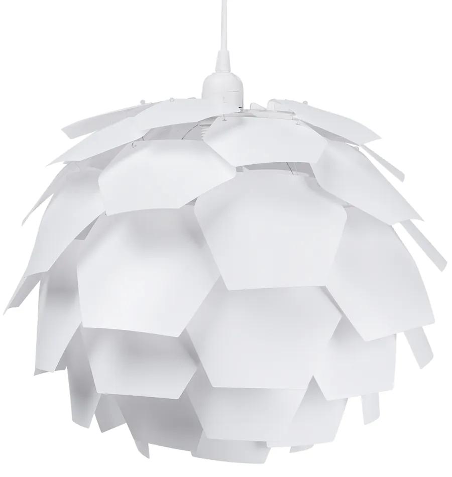 Malá bílá stropní lampa - SEGRE