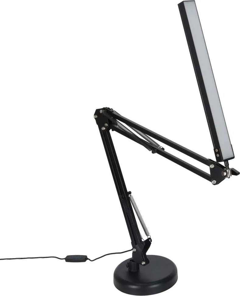 Creative Corner Stolní lampa LED Otočné rameno USB 2 způsoby upevnění