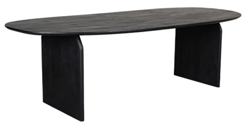 LABEL51 Jídelní stůl COOPER černý 210x110 cm