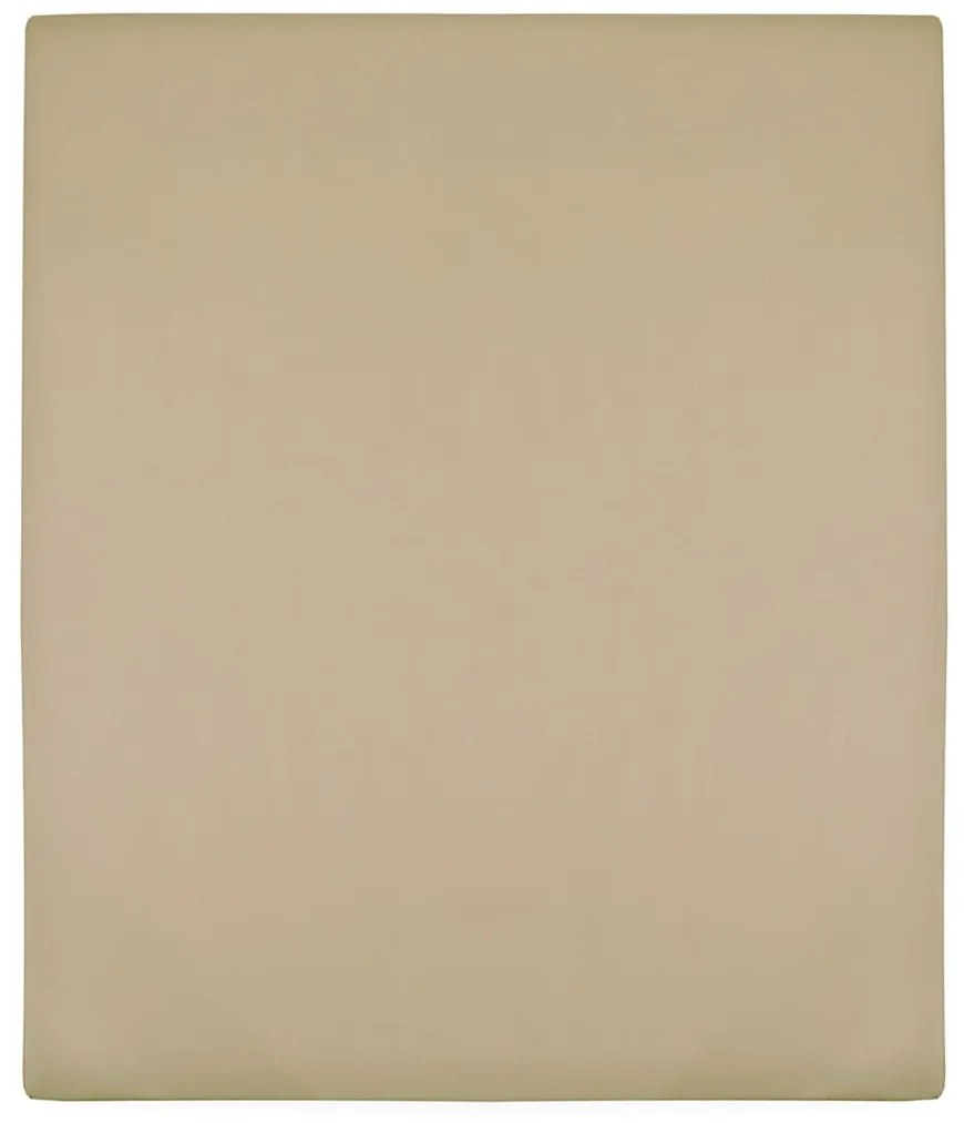 Jersey prostěradla 2 ks taupe 140x200 cm bavlna