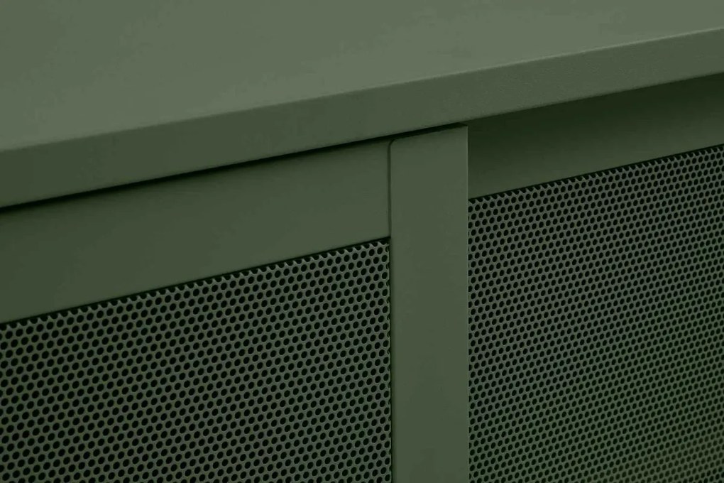 Designový TV stolek Taiyanna 160 cm olivovo-zelený