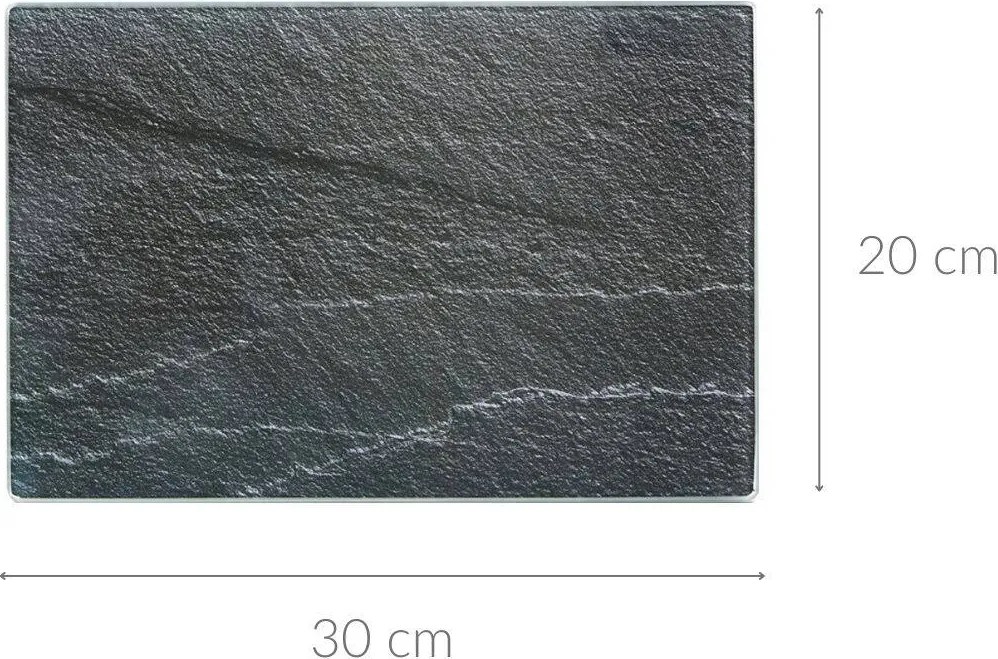 Krájecí prkénko ANTHRACITE SLATE, 30 x 20 cm