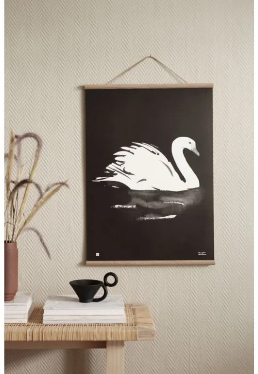 Teemu Järvi Plakát s motivem labutě Swan 50x70