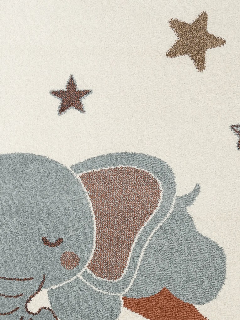 Hanse Home, Dětský koberec Adventures 106430 Cream Multicolor, 200x290, vícebarevná, dětský pokoj