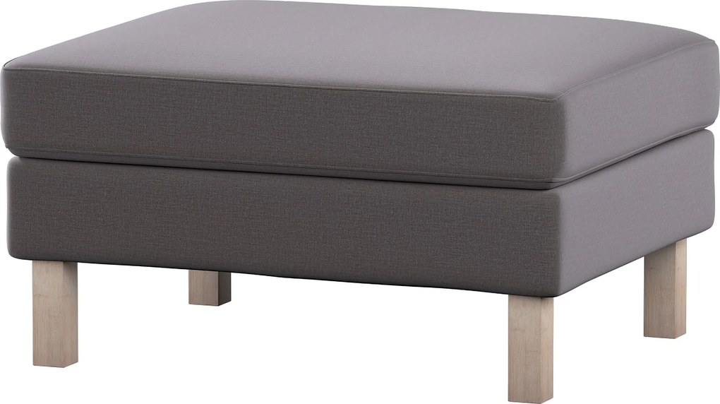 Potah na podnožku IKEA Karlstad barva hnědá látka sametová