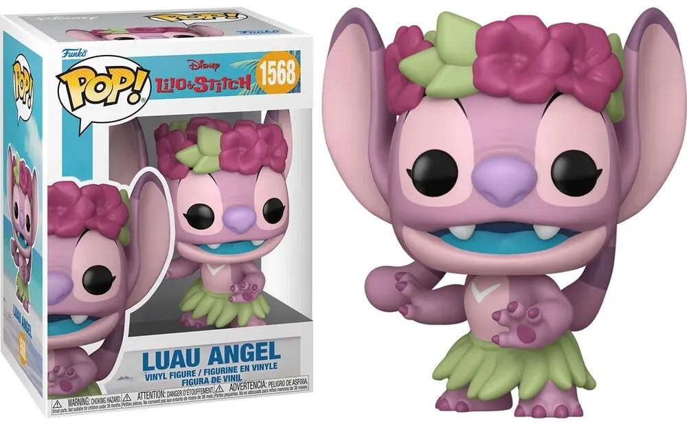 Funko pop! disney lilo & stitch luau angel 1568