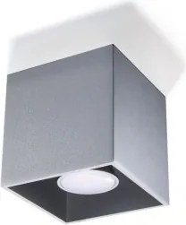 Stropní svítidlo SOLLUX Quad 1 GU10 1x40W bez zdroje SL.0024 šedá