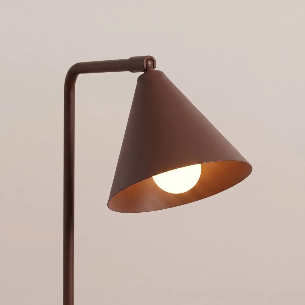Sollux Lighting Stolní lampa NOX hnědá