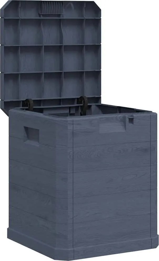 vidaXL Zahradní úložný box 90 l [45683] Barva: světle šedá