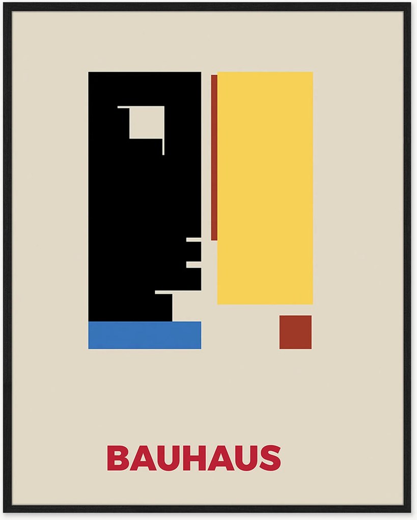 Zarámovaný digitální tisk Basic Bauhaus