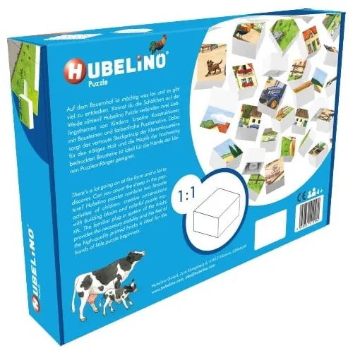 Dětské puzzle Hubelino Život na farmě