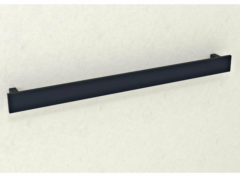SAPHO PX079 Patron sušák osušky, 80 x 6 cm, černá mat