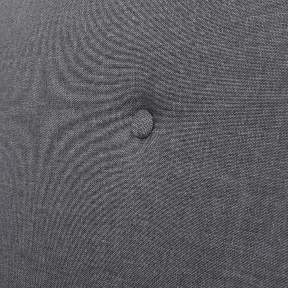 Petromila 3dílná sedací souprava textilní čalounění tmavě šedá