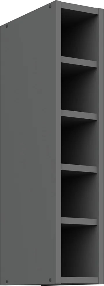 ARIA ta | horní regál 15 G-72 OTW s policemi | 15 cm | antracit
