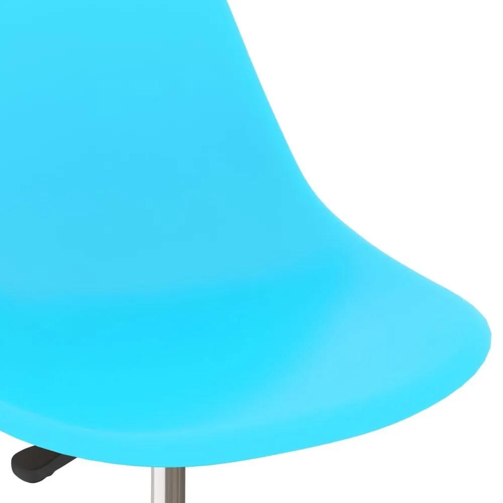 Petromila Otočné jídelní židle 4 ks modré PP