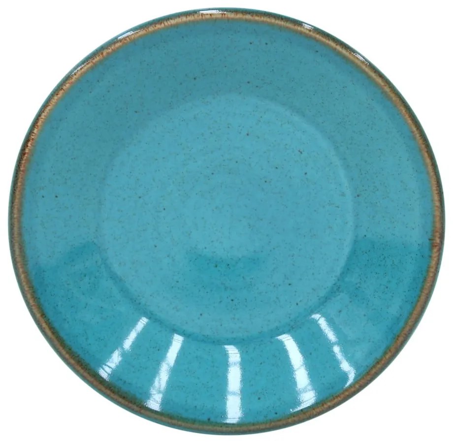 Modrý talířek z kameniny Casafina Sardegna, ⌀ 16 cm