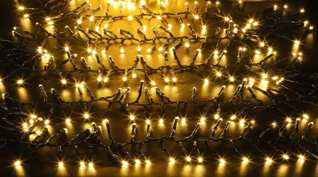 Vánoční světýlka vnitřní teplá bílá 300 LED